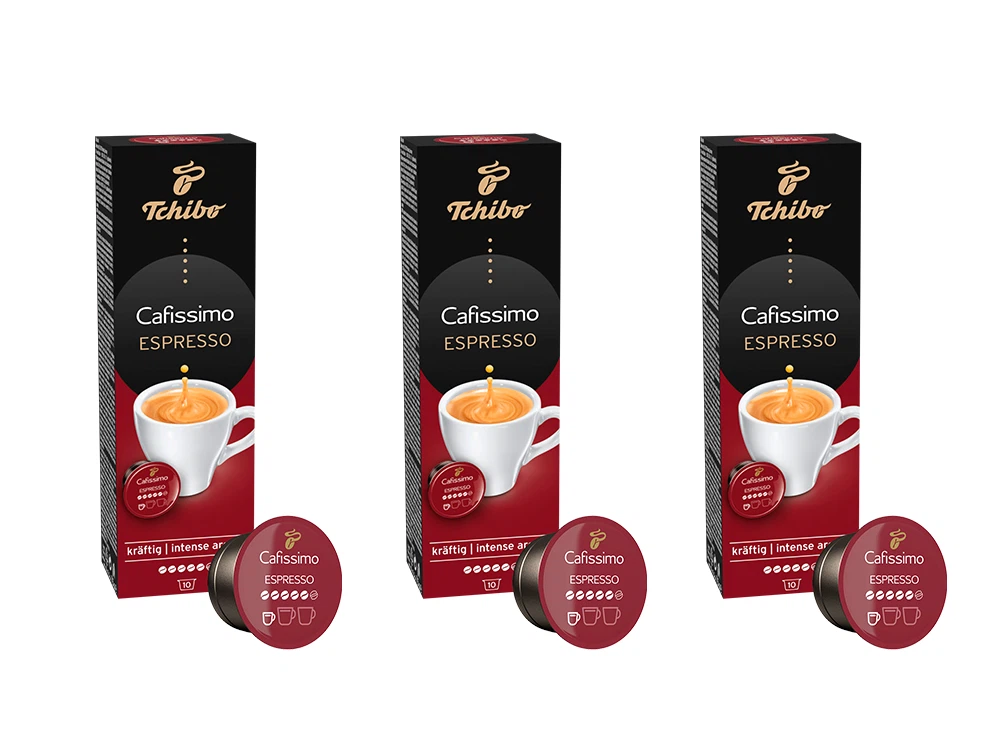 Kawa kapsułki Tchibo Cafissimo Espresso Intense Aroma 3x10 kaps. v2 | Filtrosfera