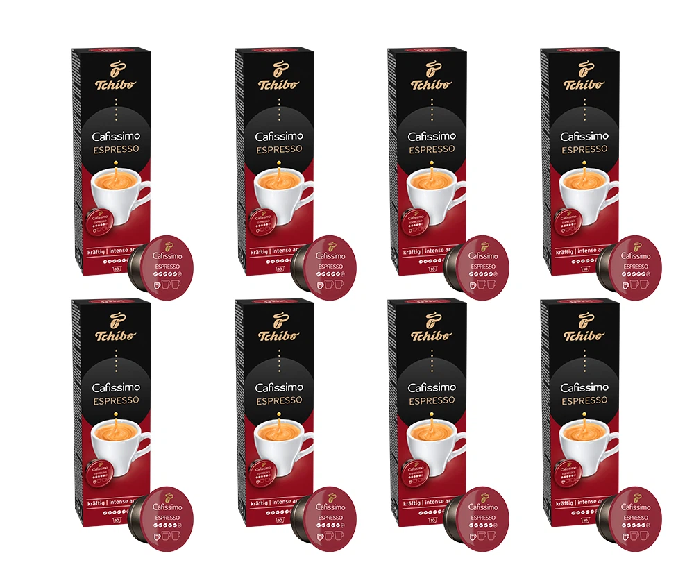 Kawa kapsułki Tchibo Cafissimo Espresso Intense Aroma 8x10 kaps. v2 | Filtrosfera