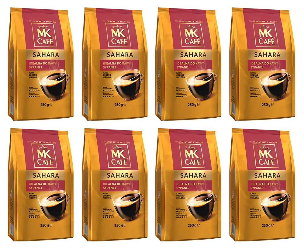 Kawa mielona MK Cafe Sahara 8 x 250 g | Filtrosfera