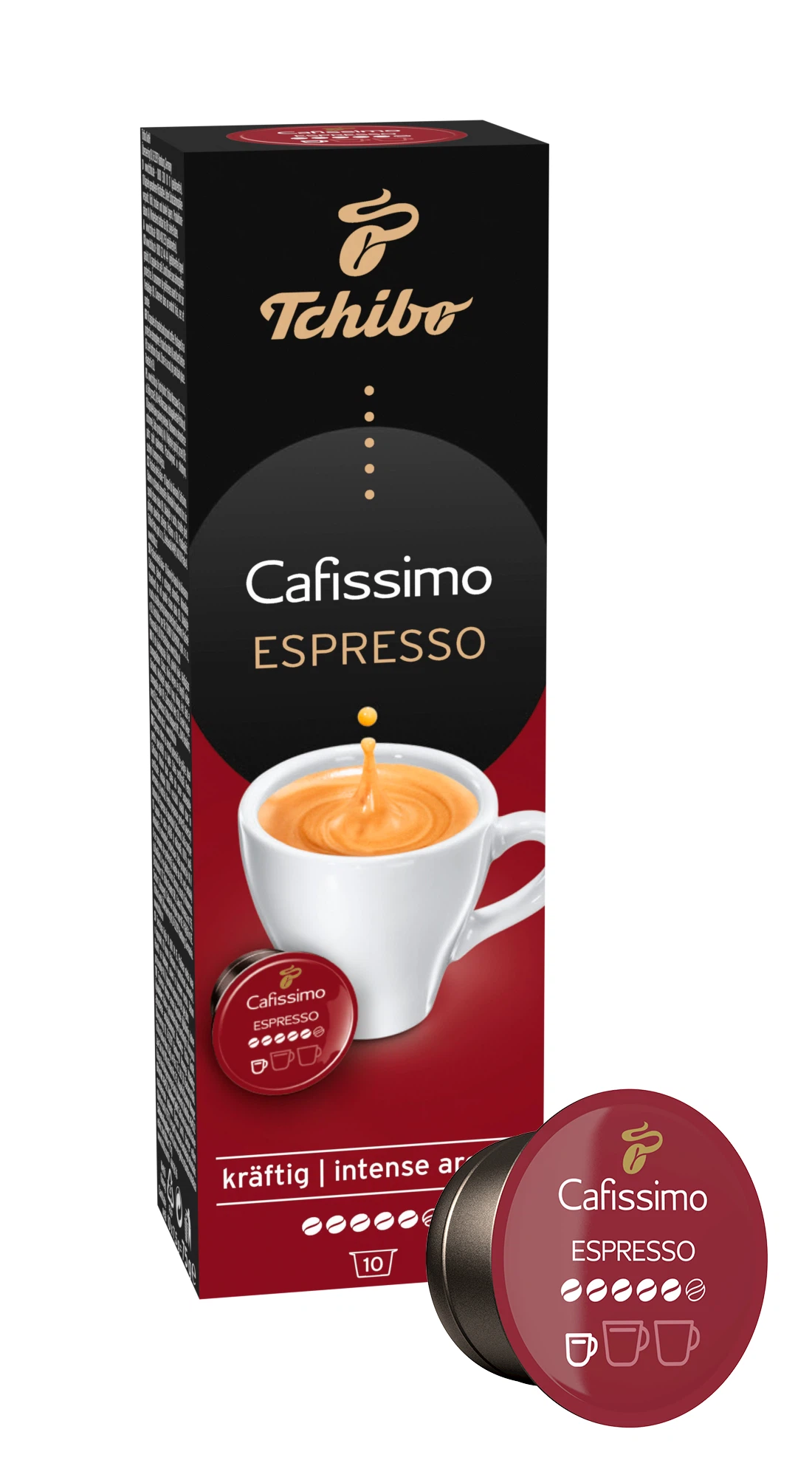 Kawa kapsułki Tchibo Cafissimo Espresso Intense Aroma 10 kaps.v2 | Filtrosfera